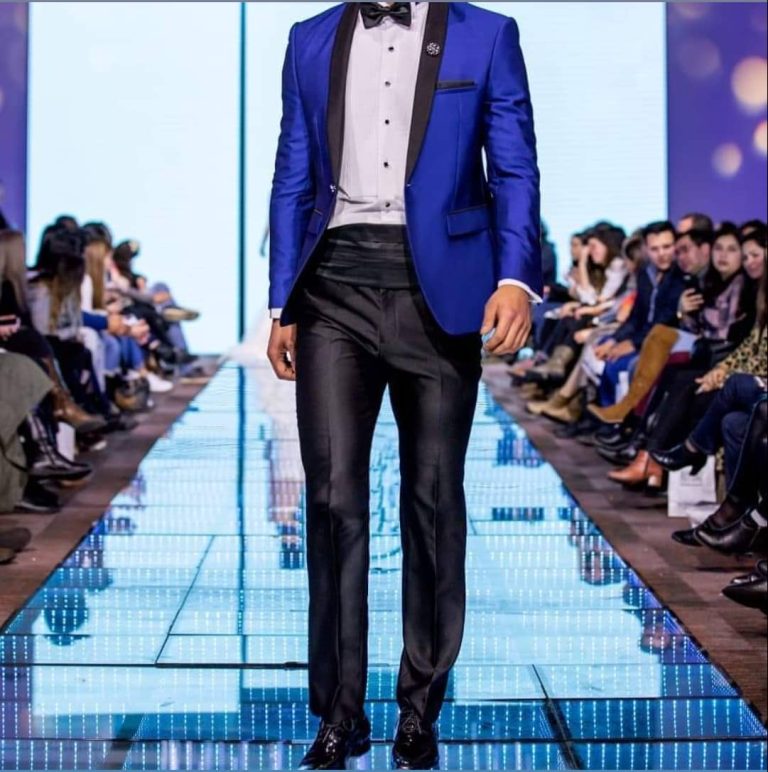 Smoking Azul Brillante (909-71A) | Thomas Fiedler