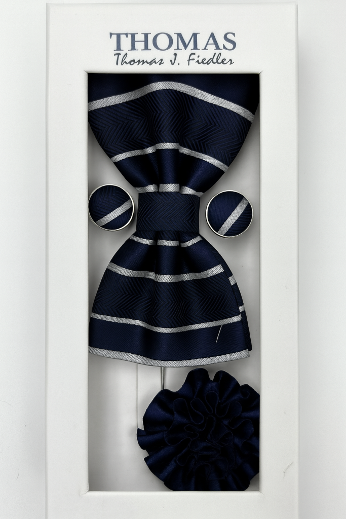 Set | Humita | 4 Piezas | Azul Rayas | Thomas Fiedler